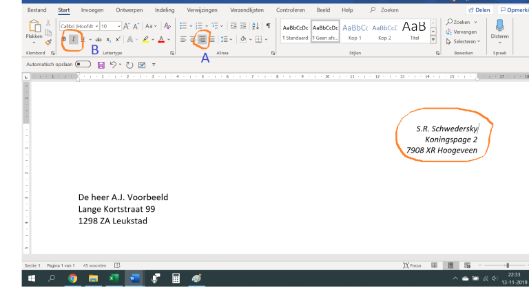 Zo schrijf je een brief » De Schrijverije